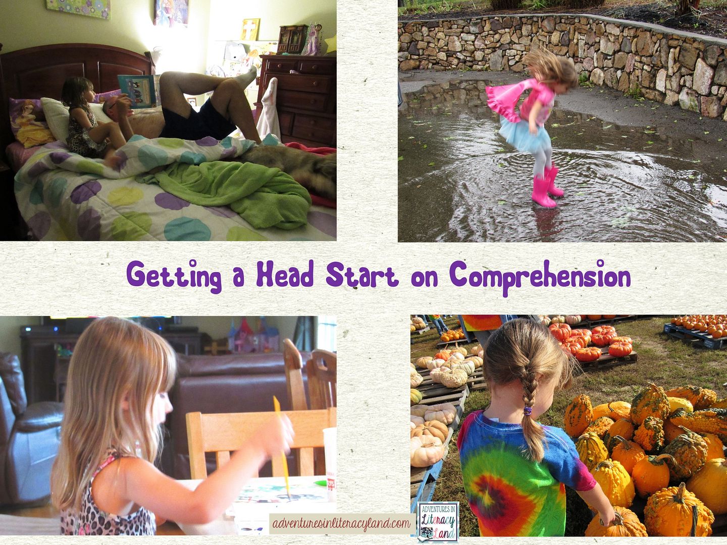 Getting a Head Start on Comprehension | Adventures in Literacy Land